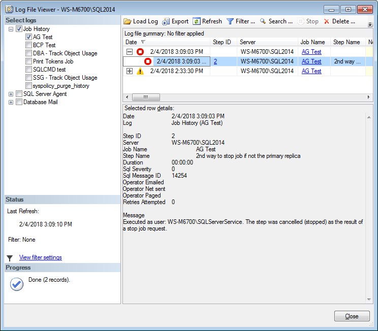 Primary Replica Jobs – SQLServerCentral Primary Replica Jobs – SQLServerCentral